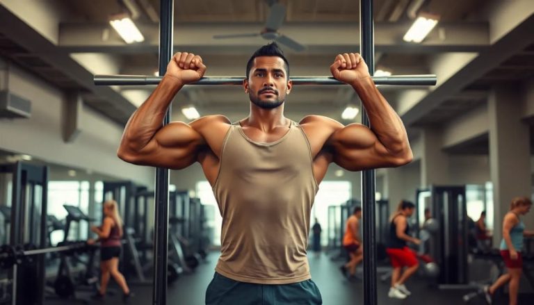 Curl de BÍCEPS con BARDA en POLEA BAJA - Mejora tu Fuerza